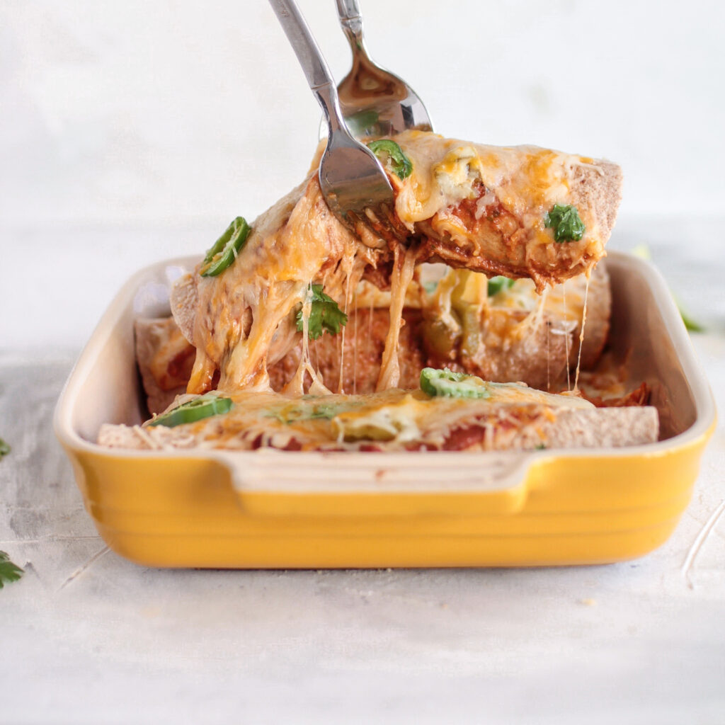 Vegetarische enchilada's - Zee in het Land